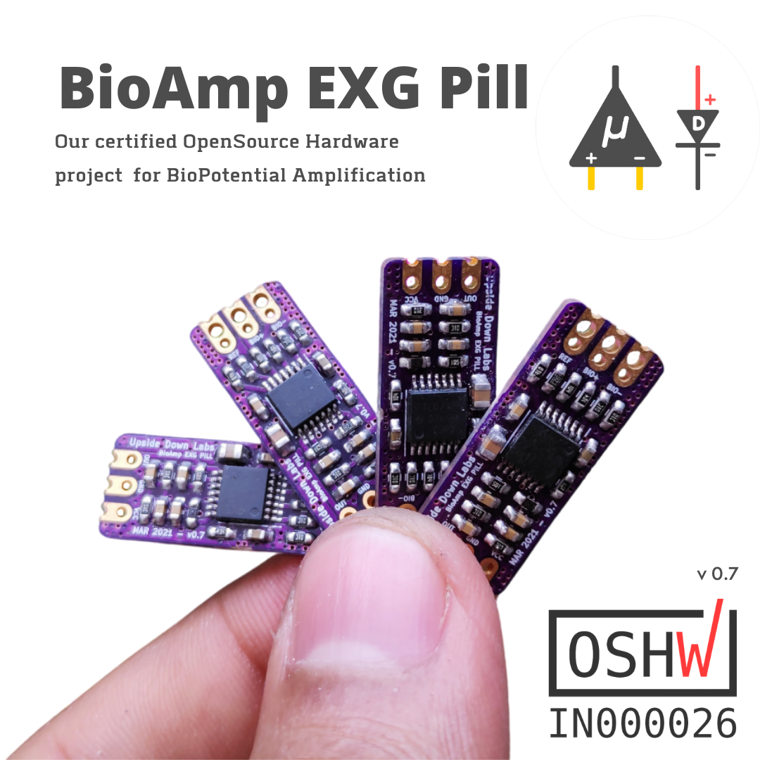 BioAmp EXG Pill | Open Neuroscience